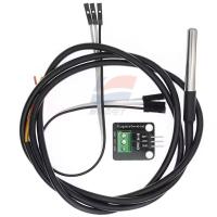 China YJJ DS18B20 Digital Temperature Sensor Probe 6x50mm Stainless Steel Waterproof -55 to 125C for sale