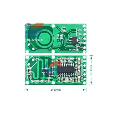 China RCWL-0516 Microwave Radar Motion Sensor Module 2.7GHz 5-9m Detection for Human-Induced Lighting for sale