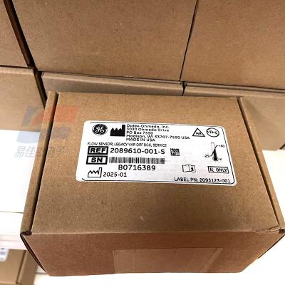 China GE Compatible Reusable Flow Sensor 2089610-001-S 250Hz Respiratory Monitoring for sale