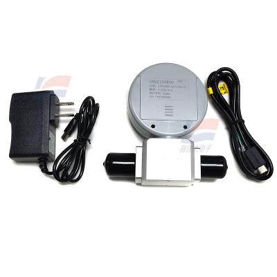 China AMS2106R00 Digital Display Gas Mass Flow Meter Thermal Principle 0-300 L/min RS485 for sale