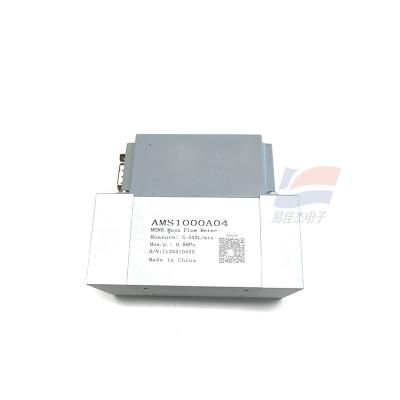 China YJJ AMS1000A04 Thermal Gas Mass Flow Meter MEMS Chip 0-200L/min for Industrial Process Control for sale