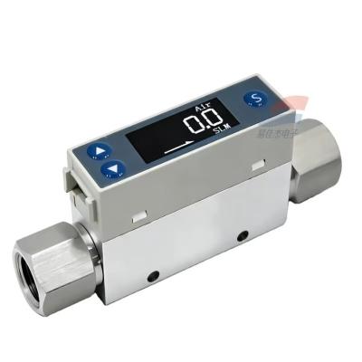 China YJJ TC5200-01-L010-A-C6-P3 MEMS Thermal Gas Mass Flow Sensor 0-10sccm G1/8 for Laboratory for sale