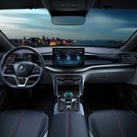 China 2023 BYD Qin Plus DM-i 120KM Luxury EV Car Luxury Version with Long Battery Life for sale
