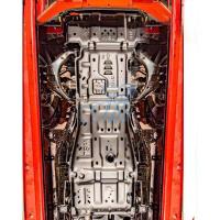 China Alloy Gear Box Skid Plate/Engine Lower Guard Plate ISUZU Dmax 4 Combo Sets for Vehicles for sale