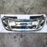 China 600P Pickup Front Bumper Grille Truck Electroplating ISUZU D-max NKR TFR Car Front Grills for sale