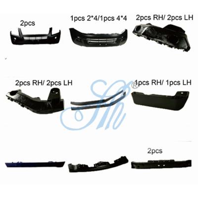 China Shipping 7-25 days ISUZU Dmax Front Bumper Plastic Front Reinforcement Pickup Fender for sale