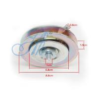 China Belt Tensioner and Bracket for JMC Carrying Truck Air Conditioner Pulley Kairui N800 for sale