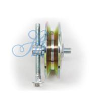 China Belt Tensioner and Bracket for JMC Carrying Truck Air Conditioner Pulley Kairui N800 for sale