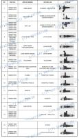 China Fuel Injector 095000-5550 095000-6593 095000-6070 for Hyundai Kobelco Komatsu Excavator for sale
