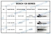 China D6D Engine Diesel Fuel Injector 0445120066 0445120067 0445120074 for  TRUCKS for sale