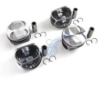 China Forged Piston Assembly with Ring for Polo Magotan Bora Golf Scirocco OE 11257589348 for sale