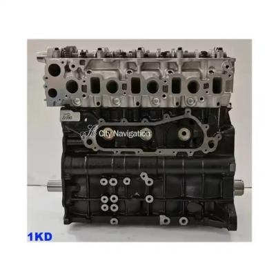 China Torque 352-420N.m Diesel Engine Assembly For Toyota Hilux Hiace Car Engine Assy 1KD 2KD for sale