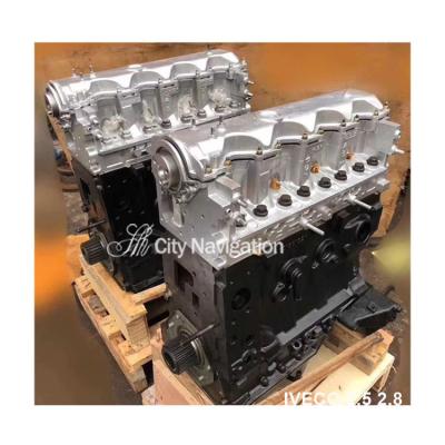 China Original Diesel Engine Long Block Motor Assembly for Iveco 2.5T 2.8T 90KW Car Fitment for sale