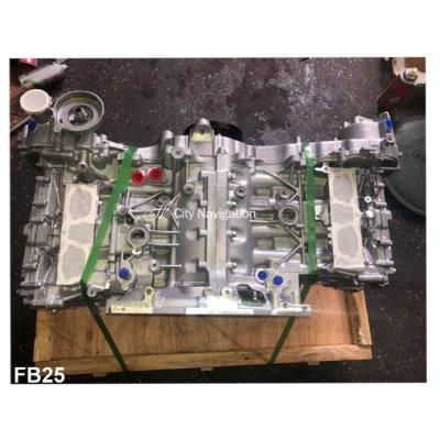 China 1998-2015 Compatible Subaru FB25 2.5L Long Block Motor Assembly with 236N.m Torque for sale