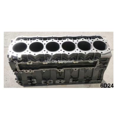 China 6D22 Diesel Engine for Mitsubishi Original Diesel 6D24 Cylinder Block Cylinder Head for sale