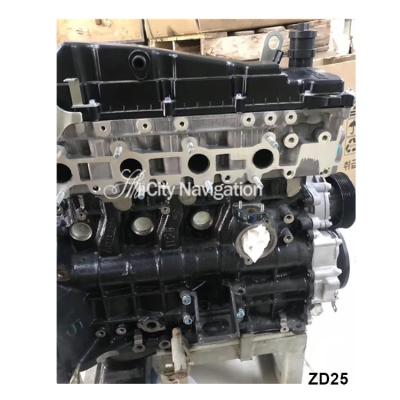 China Nissan 2.5L ZD25 Auto Engine Assembly Long Block Motor with 92mm x 94mm BORE*STROKE for sale