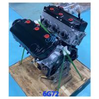 China Original Long Block Auto Engine Assembly Motor for Mitsubishi Gas Engine 3.0 6G72 for sale