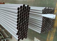 China ASTM A270 Sanitary food grade stainless steel tubing 1'' X 0.065'' X 20FT ID/OD 320/180 GRIT Polished for sale