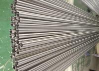 China ASTM A270 Sanitary food grade stainless steel tubing 1'' X 0.065'' X 20FT ID/OD 320/180 GRIT Polished for sale