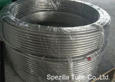 China 1.4301 TP304 Drawn stainless steel flexible exhaust tubing Coiled Tubing Tig Welding 1.00 Thickness for sale