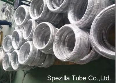 China ASTM B163 stainless steel coil tube Incoloy 825 OD 1/2'' X 0.035'' for sale