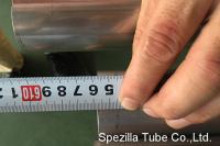 China 304 400 Grit SS polished 304 stainless steel tubing 38 X 1.2 X 6000mm High Tensile Strength for sale