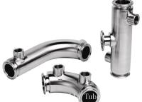 China 304L / 316 SS Tubing , Stainless Steel Sanitary Pipe BPE Electro Polished for sale
