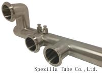 China SF1 Welded Polished Sanitary Stainless Tubing Round Straight Welded Rustproof for sale
