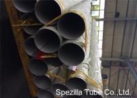 China Not Annealed brushed stainless steel tube EN 10217 7 Corrosion Resistance for sale
