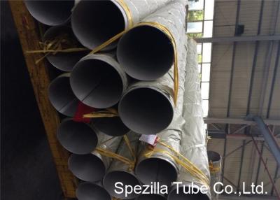 China Not Annealed brushed stainless steel tube EN 10217 7 Corrosion Resistance for sale