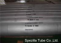 China ASME SB338 Round Welded Titanium Tubing For Condensers / Heat Exchangers for sale
