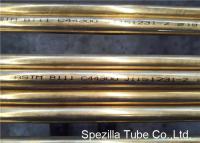 China Admiralty stainless steel tube heat exchanger BS 2871 CZ111 EN CW706R OD 19.05 x 1.65MM for sale