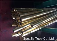 China CuZn20Al2As Aluminum Brass Tube , ASME SB395 copper heat exchanger Welding CZ110 for sale