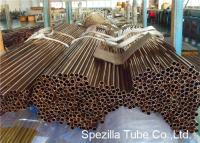 China UNS C71500 Copper Nickel Tube O61 Straight Tube Heat Exchanger Fully Annealed Seamless Alloy Pipe for sale