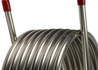 China Long Round Stainless Steel Coiled Tubing / Metal Pipe Coil With ISO9001 for sale