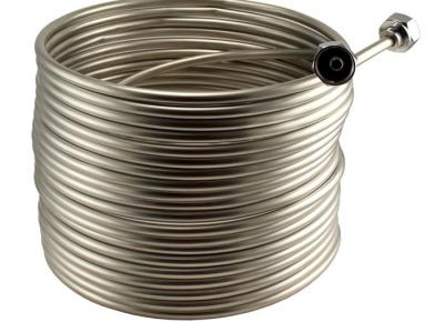 China Seamless Stainless Steel Coiled Tubing Cold Drawn Round Shape For Heat Exchanger for sale