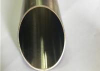 China Heat Exchanger Welded Titanium Tubing Grade 2 Titanium Round Tube Low Density for sale