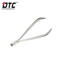 China Longhandle Mini DTC Orthodontic Distal Ortho End Cutter Plier with Flush End CE0197 Standard for sale
