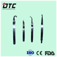 China Sturdy Steel DTC Orthodontic Dental Posterior Bracket Tube Tweezers for Easy Handling for sale