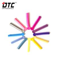 China ISO Standard Colorful Elastics Ligature Rings for Comfortable Orthodontic Treatment for sale