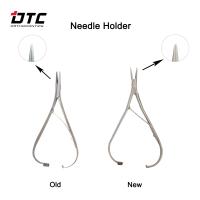 China CE Certified Class I DTC Ortho Dental Stainless Steel Plier Needle Holder with Hard for sale