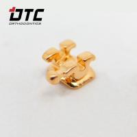 China CE Certified DTC Orthodontic Dental Roth MBT Golden Delicate Series Brackets with Hooks Machinery Power Source for sale