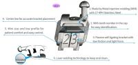 China ISO and CE Certified DTC Self Ligating Bracket MBT Roth Dental Braces Made in Hangzhou for sale