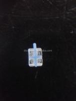 China CE Certification DTC Dental Orthodontic Sapphire Roth MBT Brackets Braces Hook Type 5 for sale