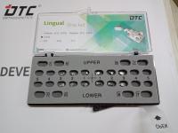 China CE Standard DTC Orthodontic Lingual Brackets for Mini Size Orthodontic Treatment for sale
