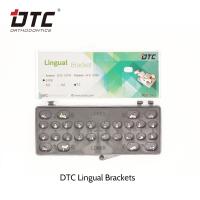 China CE Standard DTC Orthodontic Lingual Brackets for Mini Size Orthodontic Treatment for sale