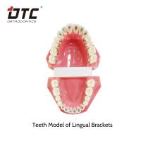 China CE Standard DTC Orthodontic Lingual Brackets for Mini Size Orthodontic Treatment for sale