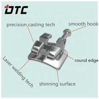China Standard Size DTC Laser Dental Material Orthodontic Dental Brackets CE ISO Accredited for sale