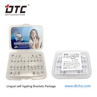 China Powerful Machinery Source DTC Orthodontics Lingual Braces with Self-Ligating Brackets for sale