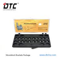 China DTC Mim Monoblock Orthodontic Laser Dental Bracket MBT Roth Metal Brace with 3W/Hook for sale